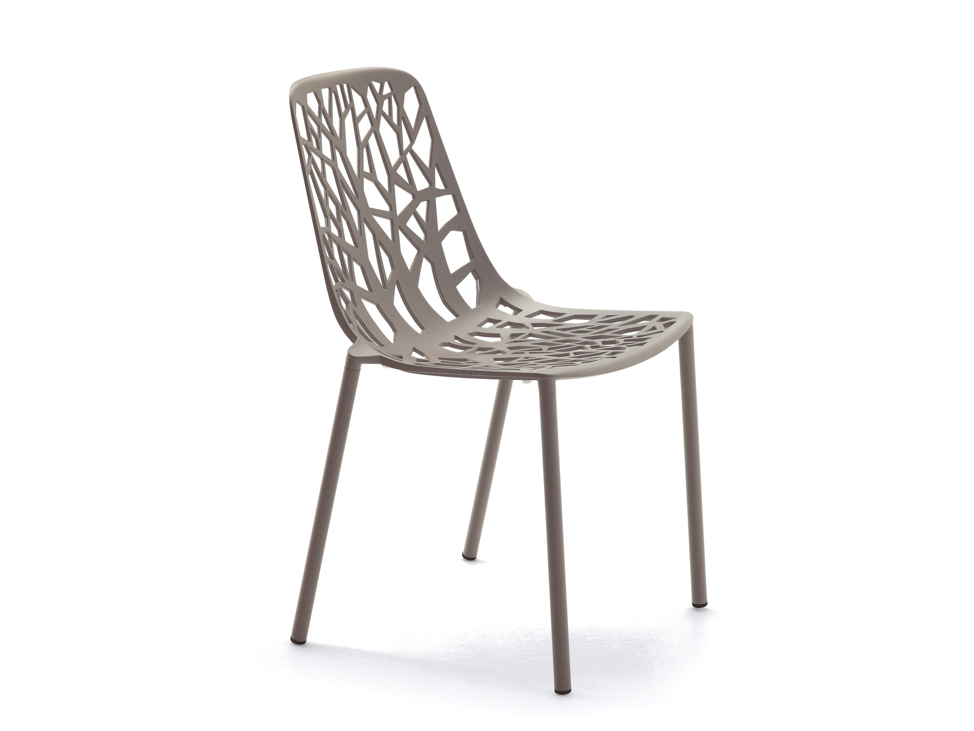 FOREST Stackable aluminium garden chair By FAST | design Robby ...