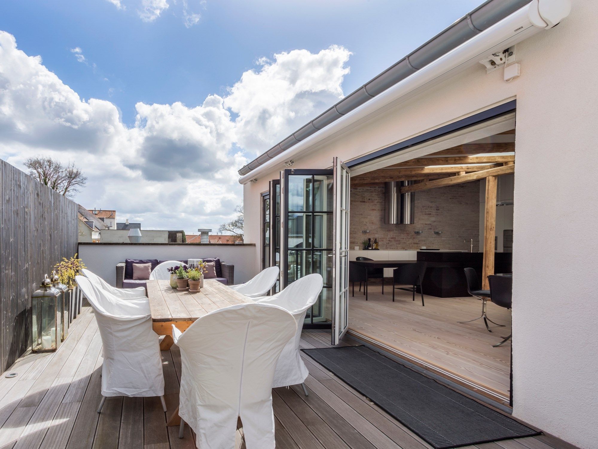 Cuisine sur mesure avec îlot FORM 45 SMOKED OAK / FORM 2 CHALK WHITE By ...