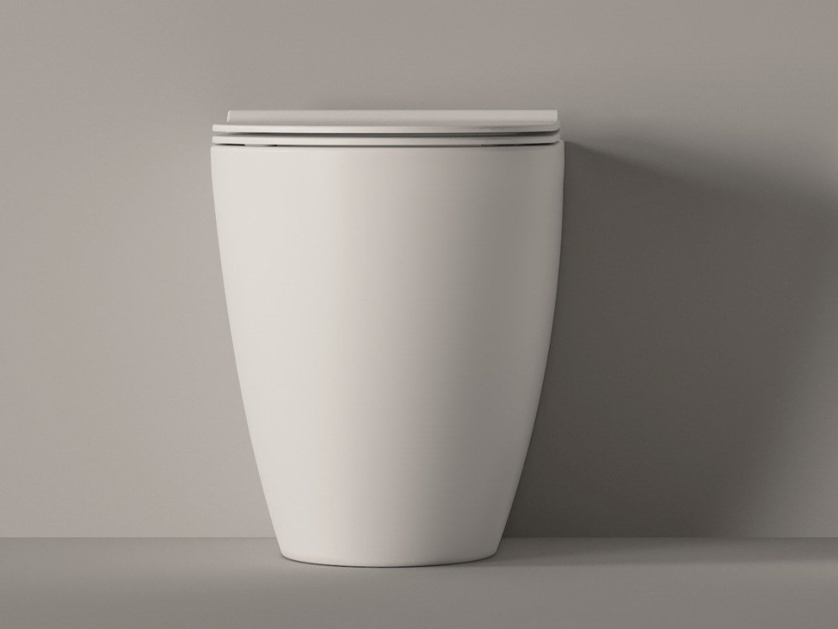 FORM SQUARE | Wc a pavimento Wc in ceramica a pavimento By Alice Ceramica