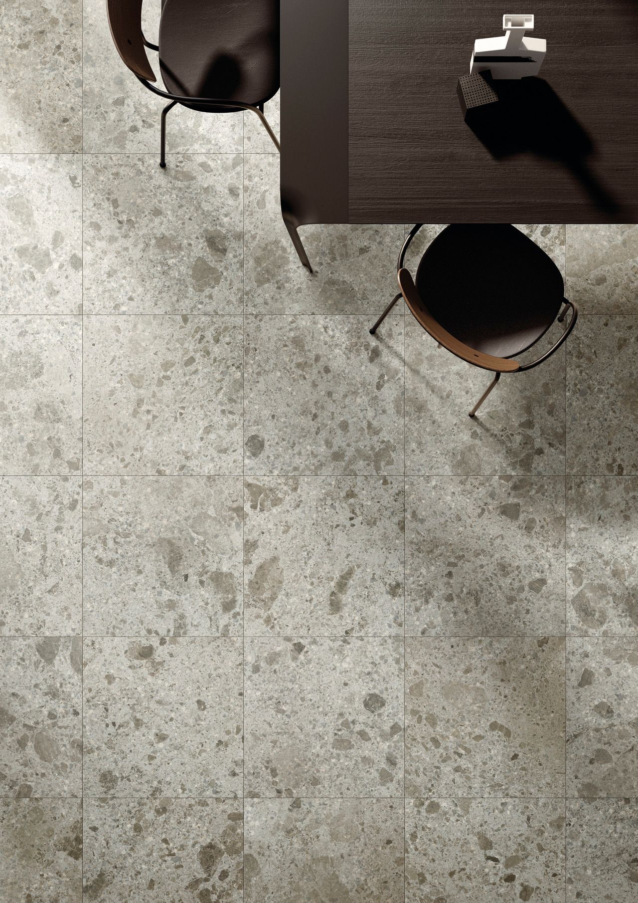 FRAGMENTA FULL BODY GRIGIO LUMINOSO Porcelain stoneware wall/floor ...