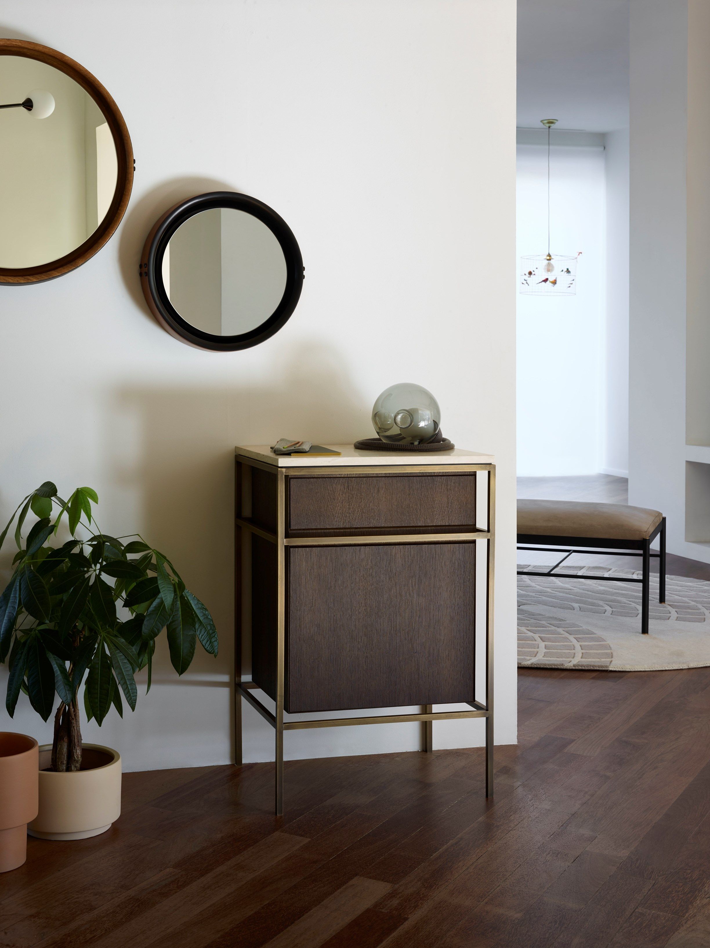 FRAME Free standing hallway unit By Ex.t | design Norm Architects