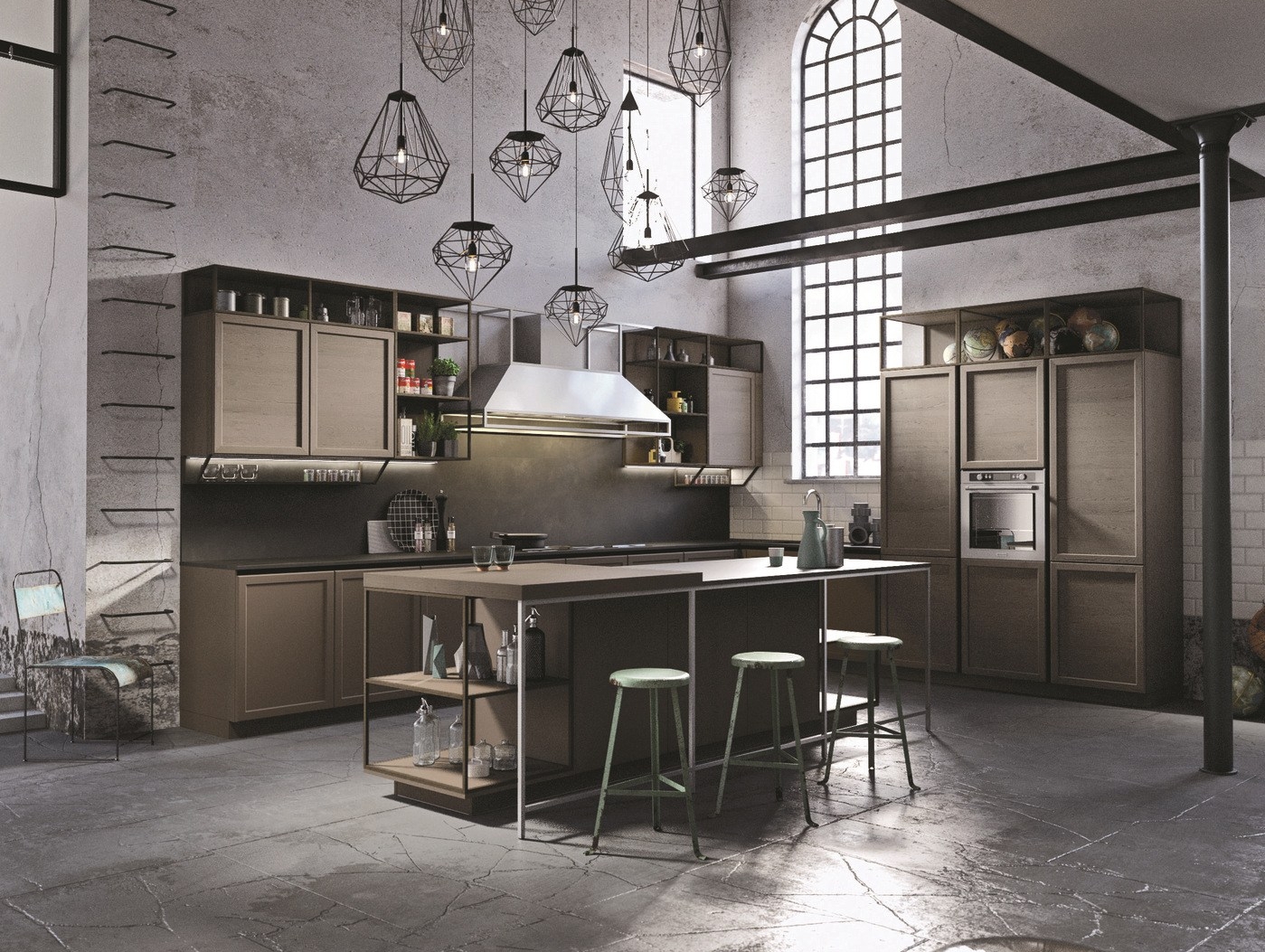 FRAME | Fitted kitchen By Snaidero design Massimo Iosa Ghini