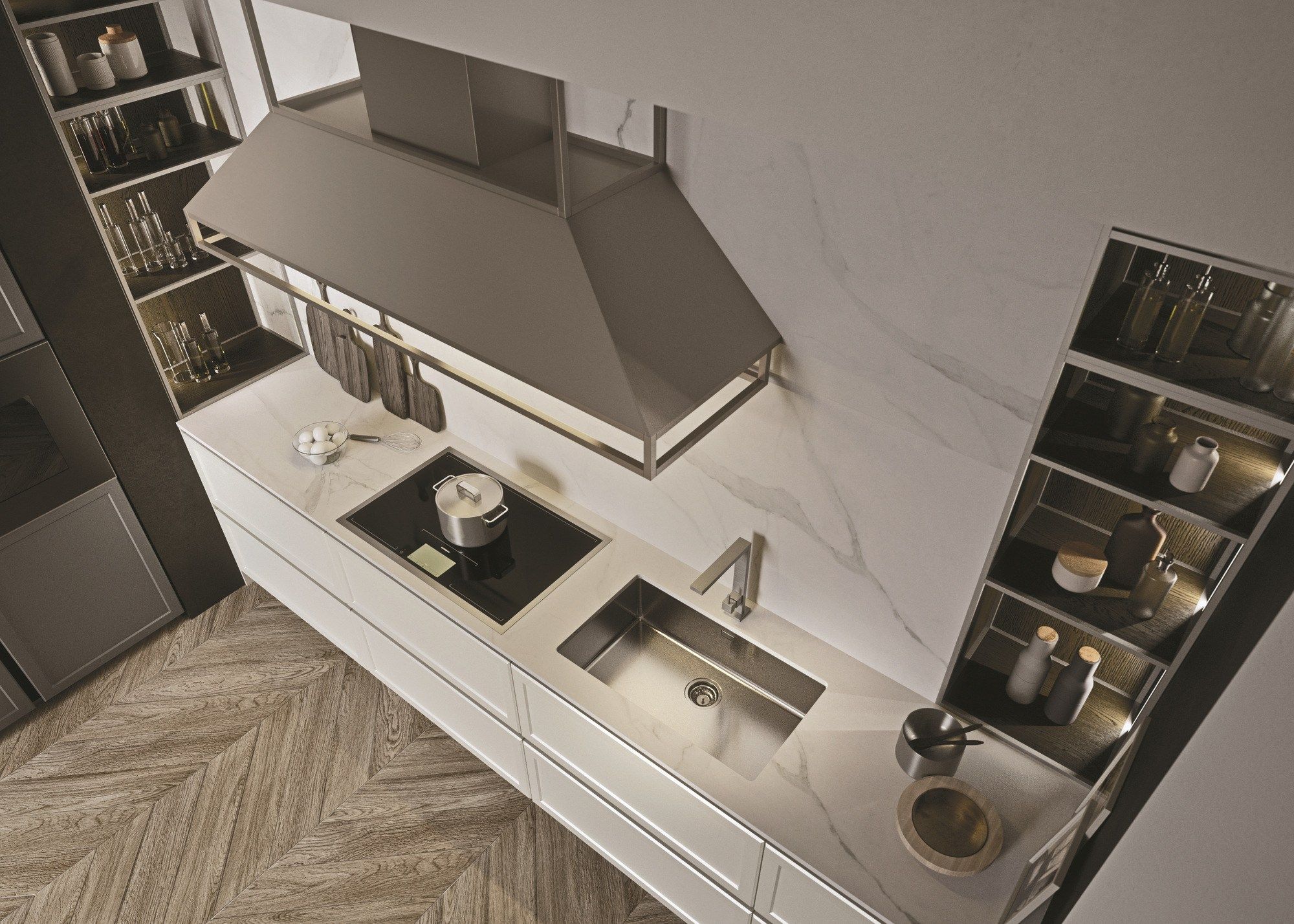 FRAME | Linear kitchen By Snaidero design Massimo Iosa Ghini