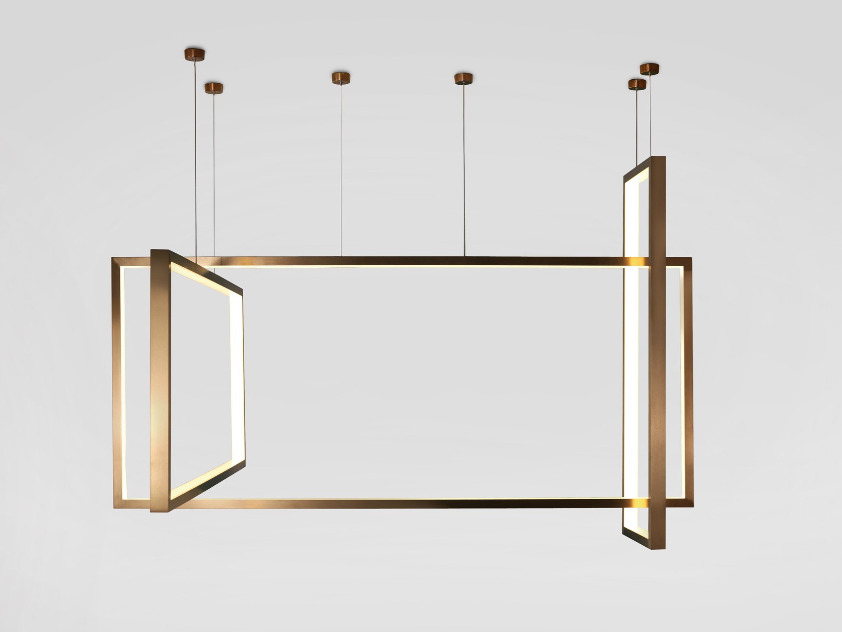 FRAME | Pendant lamp LED metal pendant lamp By Aromas del Campo ...