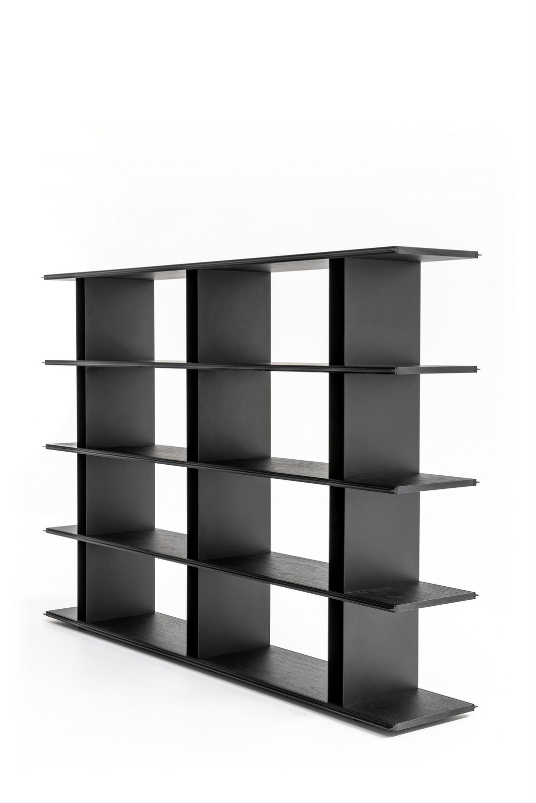 FRAME-SHIFT Open sectional wood veneer bookcase By Moroso | design ...