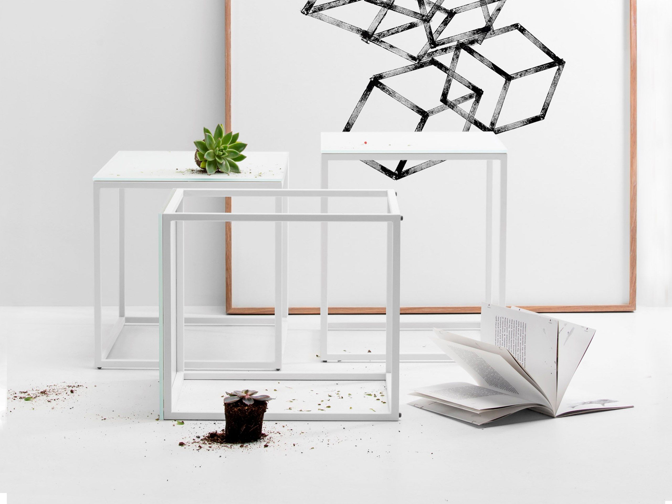 FRAME | Square coffee table By prostoria design Sanja Knezovic