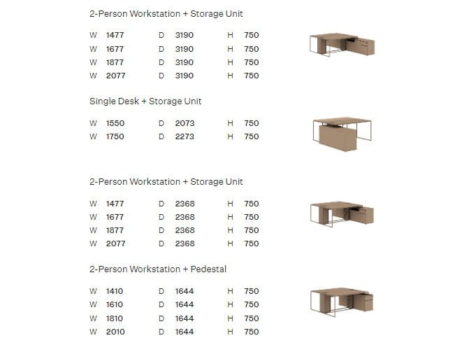 FRAME Rectangular wooden office desk with shelves By Ersa | design Ece ...