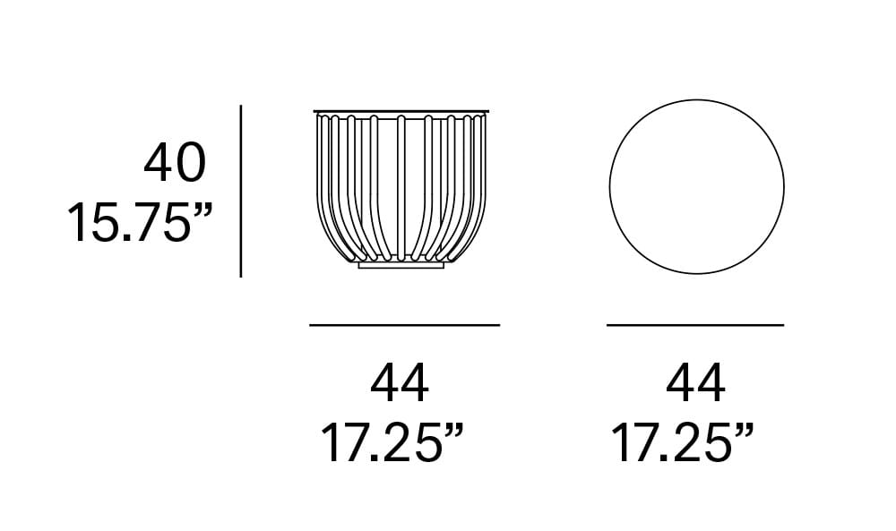 FRAMES Low round rattan coffee table By EXPORMIM | design Jaime Hayon