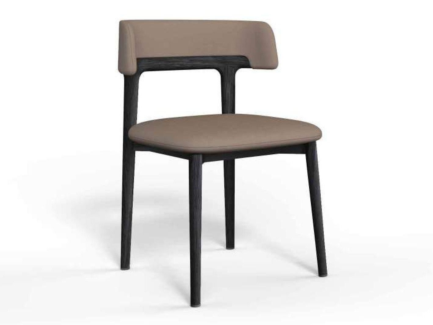 Open back leather chair FRED By Now & Future design GOODO Design