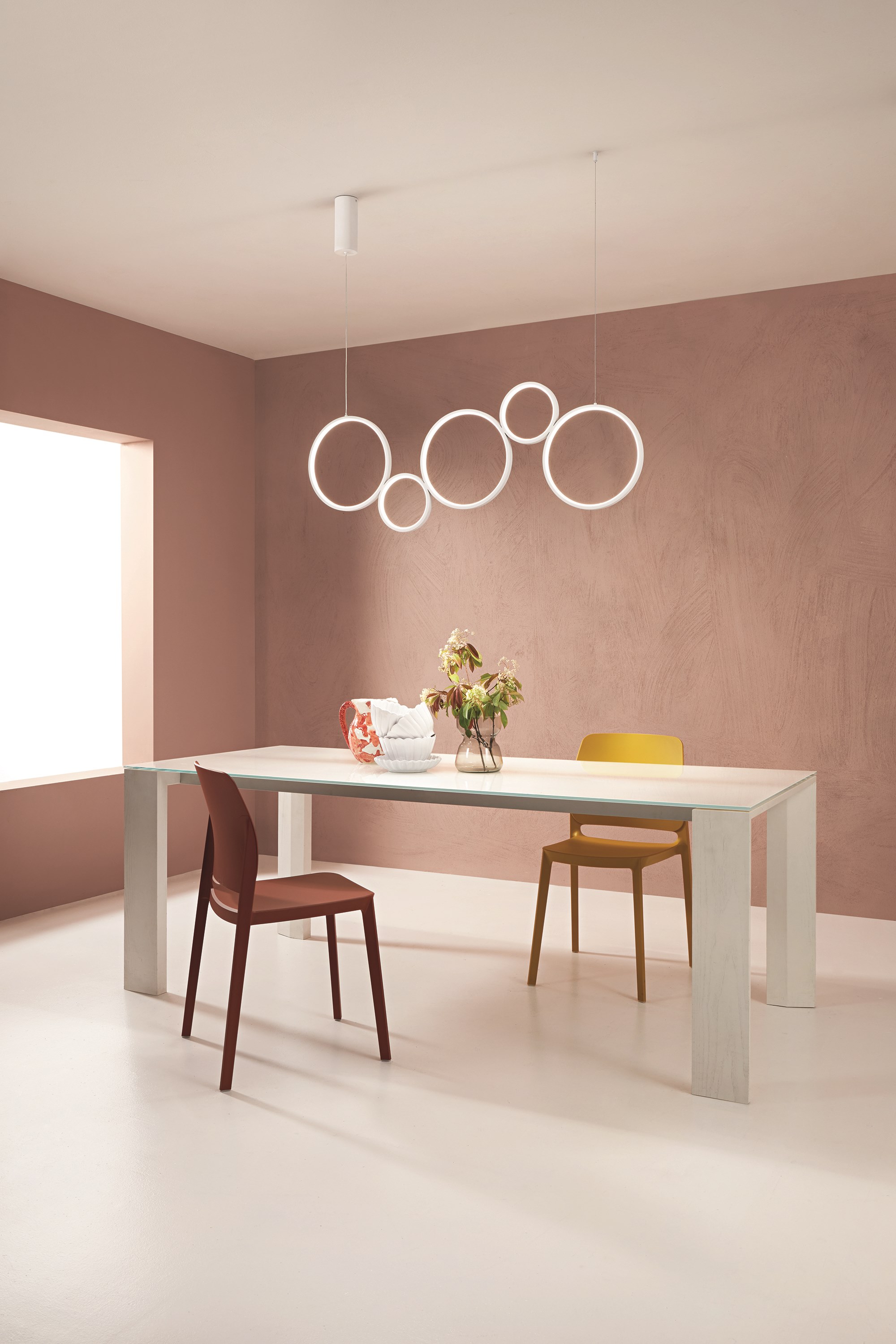 Lampada a sospensione a LED in alluminio FREDY - Fan Europe Lighting ...
