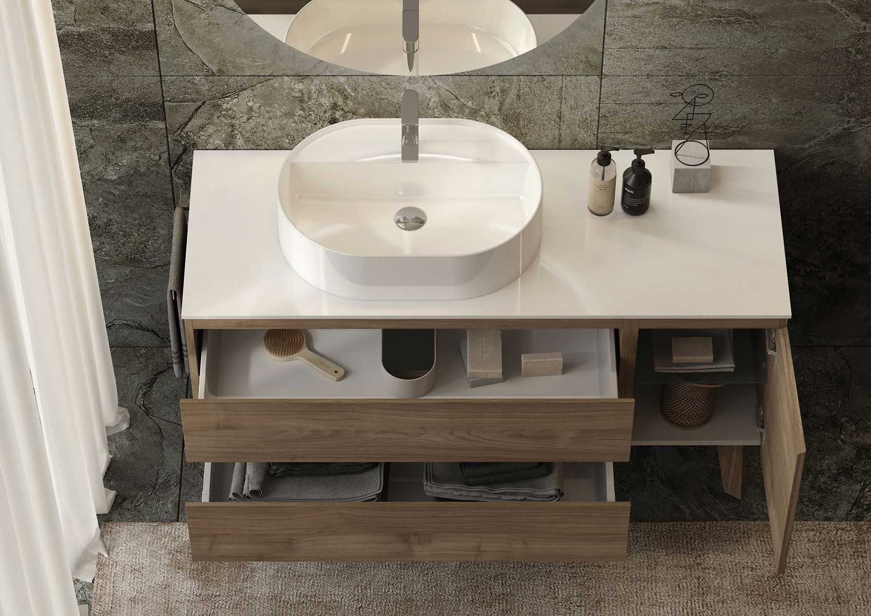 FREEDOM FL01 mobile lavabo By LEGNOBAGNO
