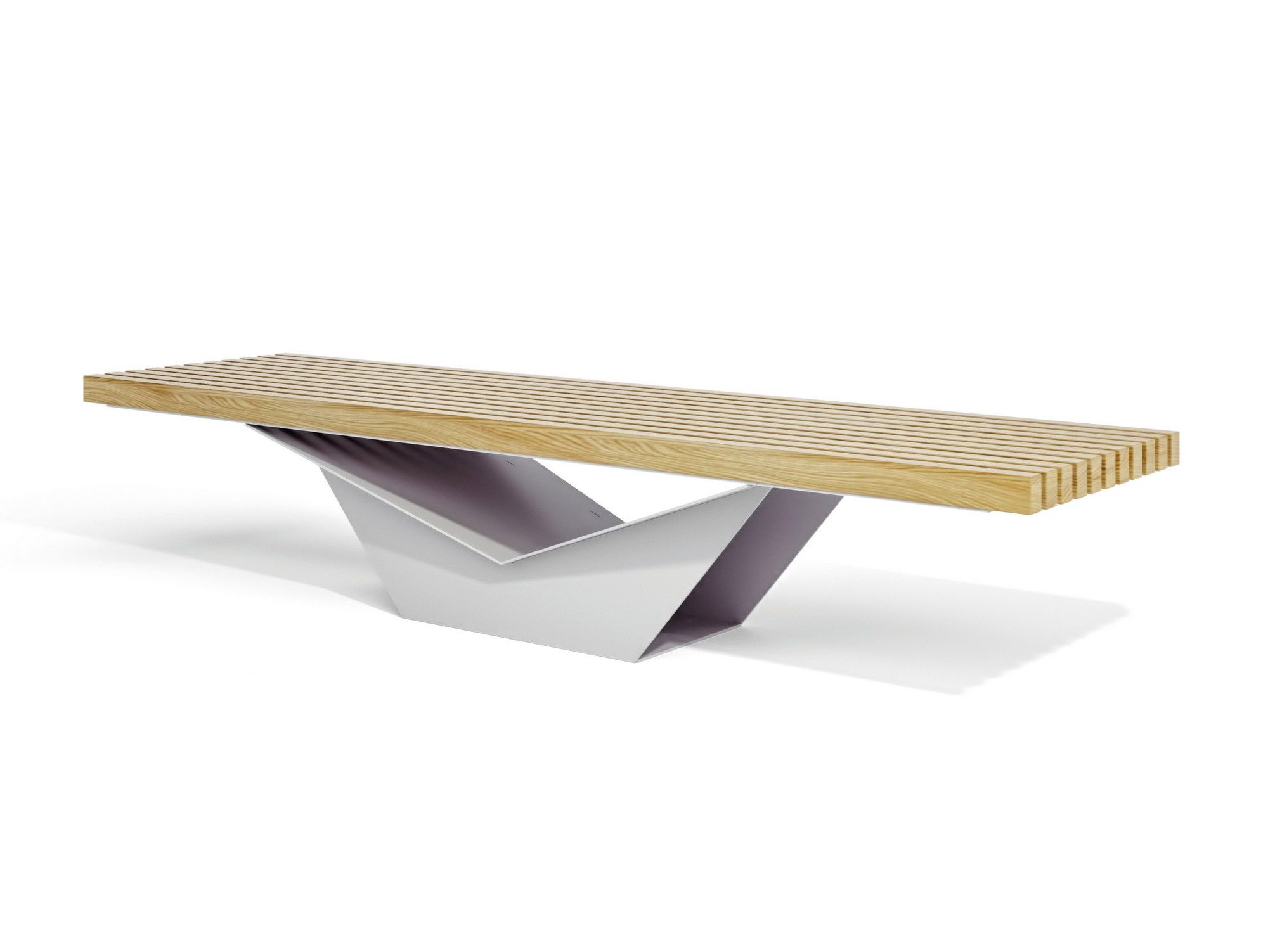 FREEDOM Modular backless steel and wood Bench By LAB23 | design ...