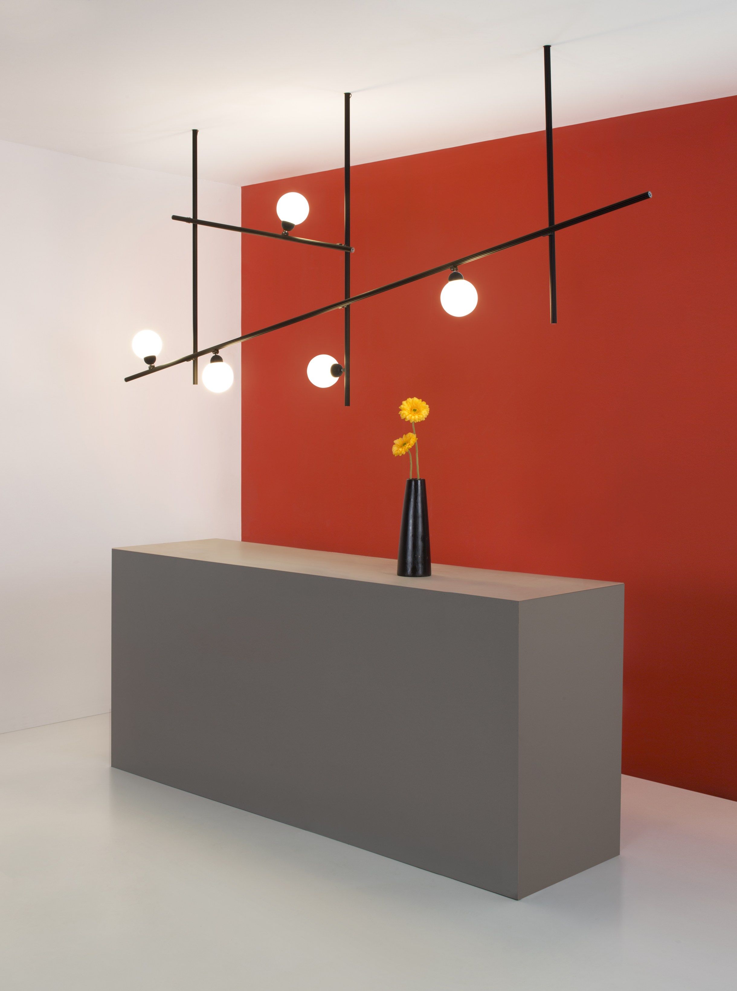 LED pendant lamp FREELINE F44 By Fabbian design Flynn Talbot
