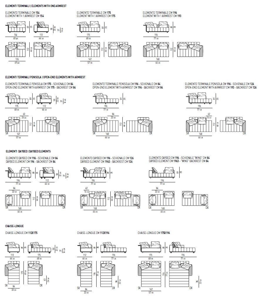 FREEMAN TAILOR 沙发 By Minotti | design Rodolfo Dordoni