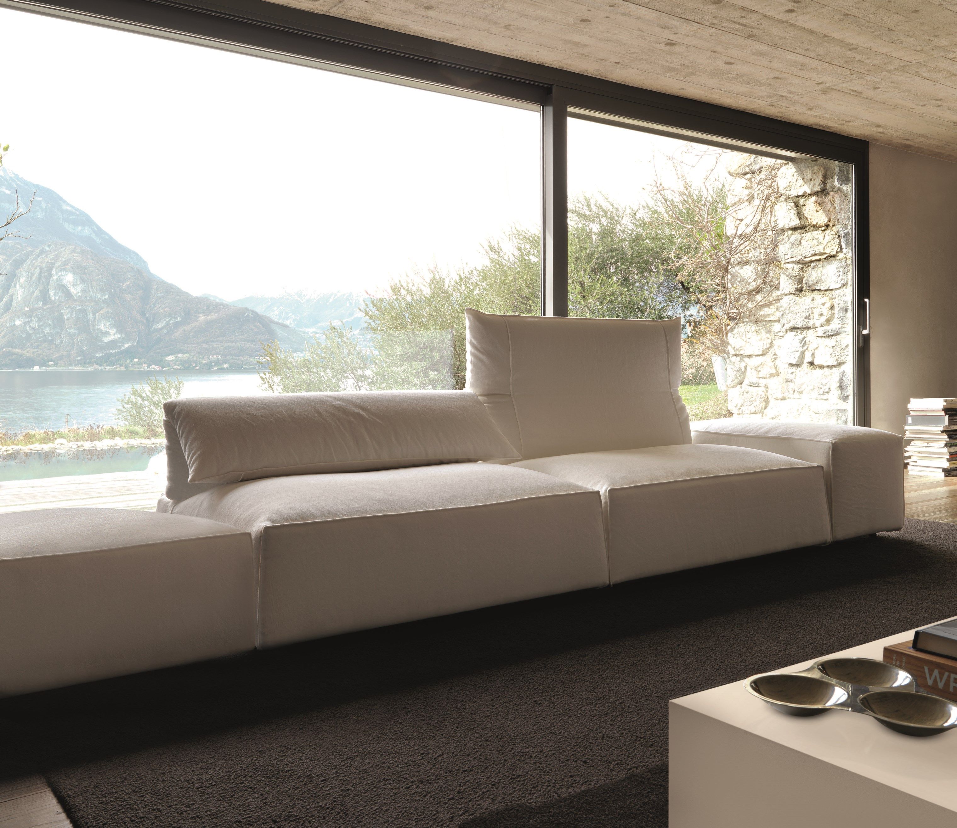 FREEMOOD | Sofa Fabric sofa with removable cover By Desiree divani ...