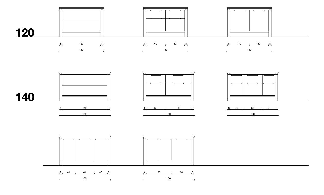 FREESTANDING Кухонный гарнитур By VERY SIMPLE KITCHEN.