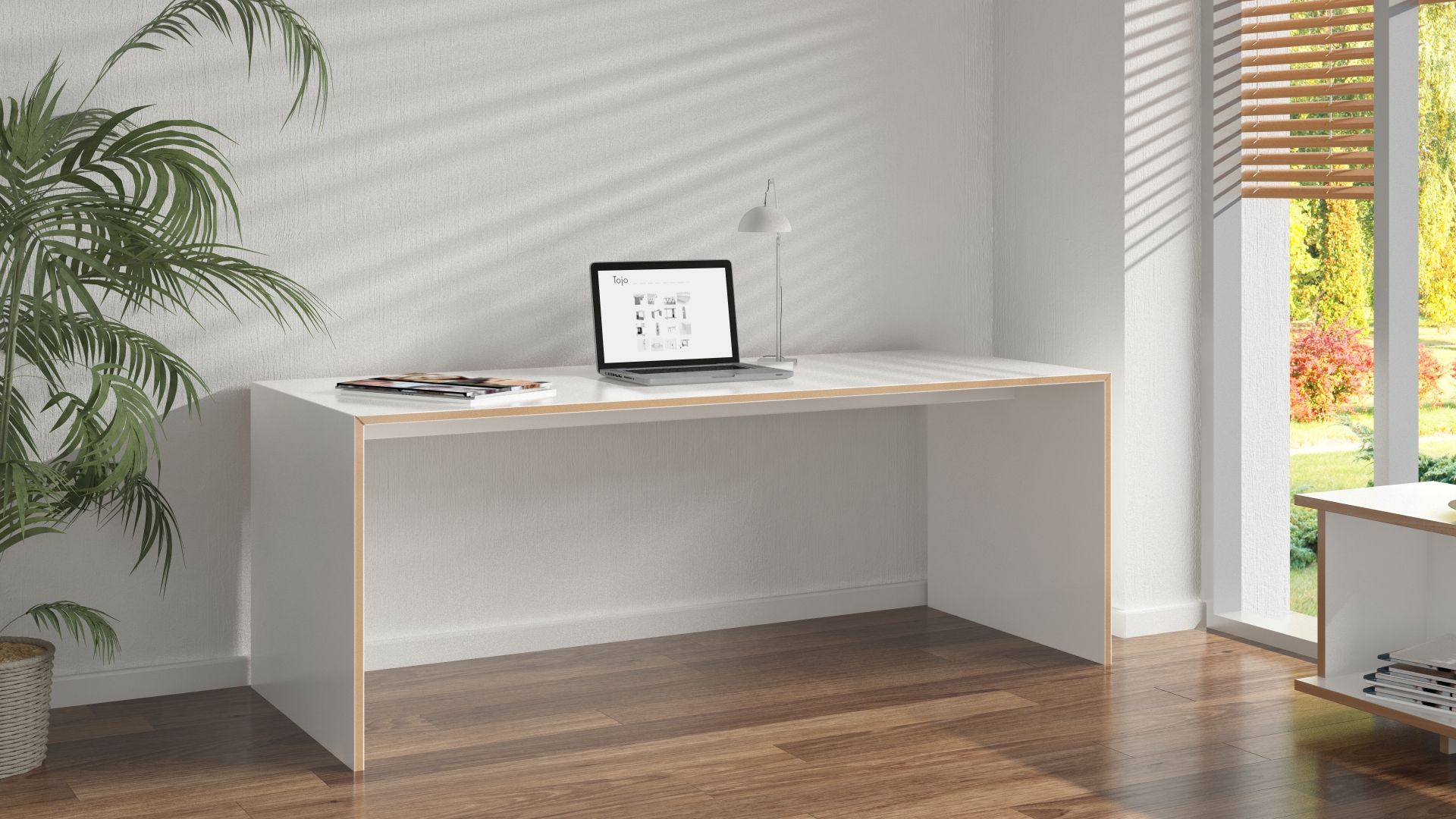 FREISTELL | Rectangular writing desk Rectangular MDF writing desk By ...