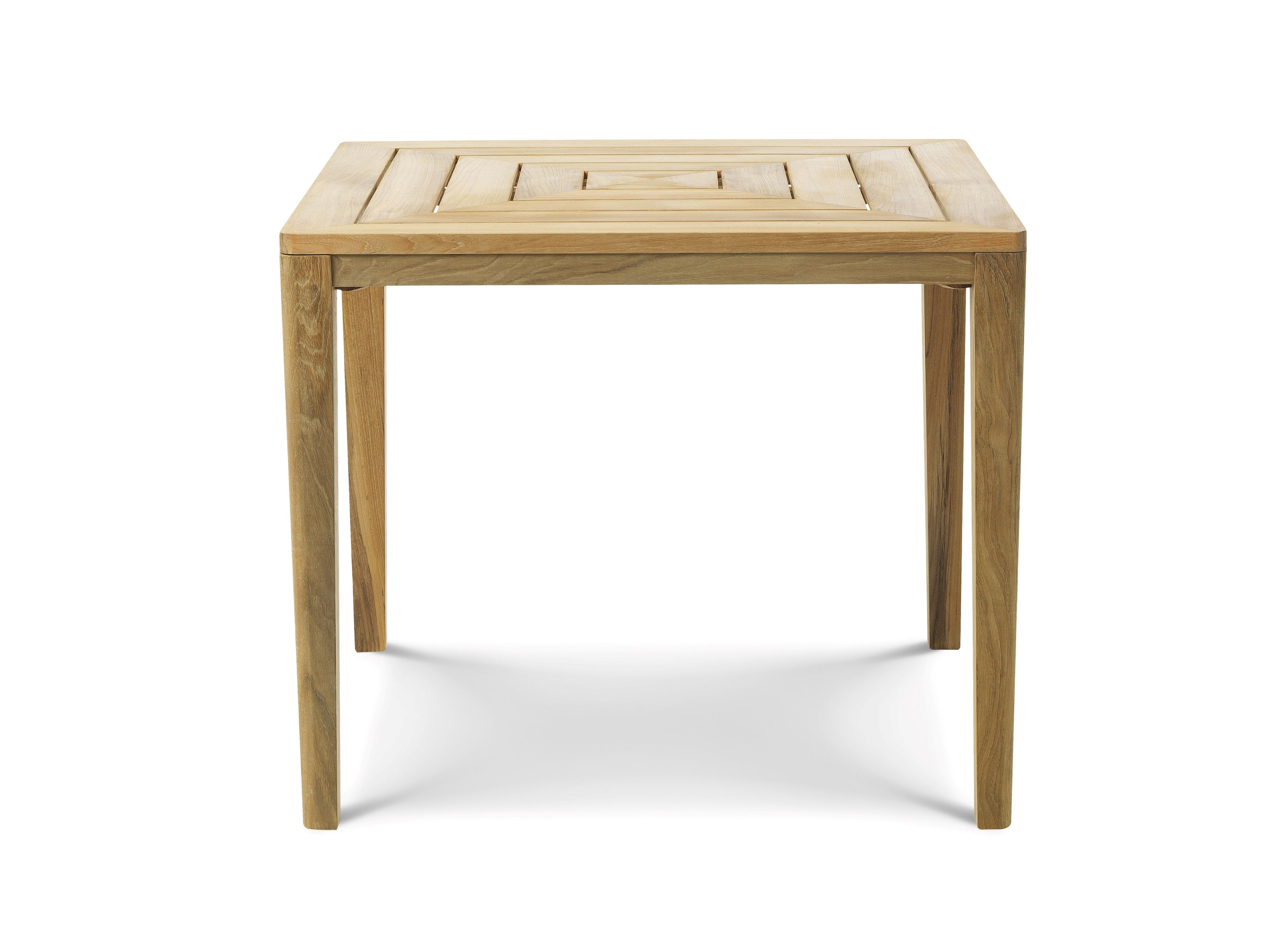 FRIENDS Square wooden garden table By Ethimo