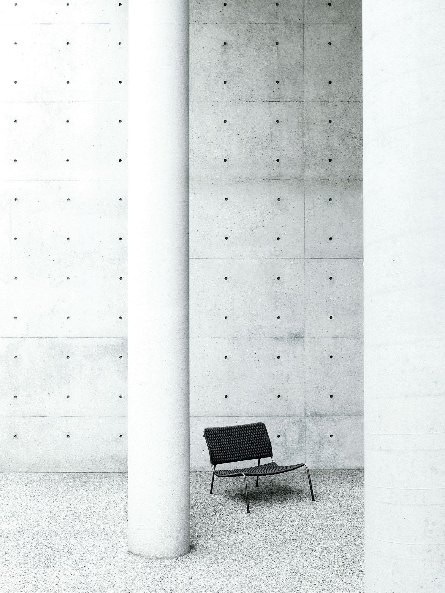 FROG Garden steel and PVC easy chair By Living Divani