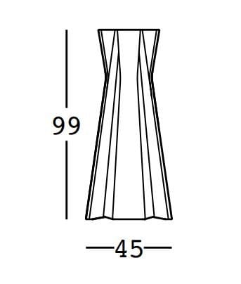 FROZEN Polyethylene table By Plust | design Matteo Ragni, Maurizio Prina