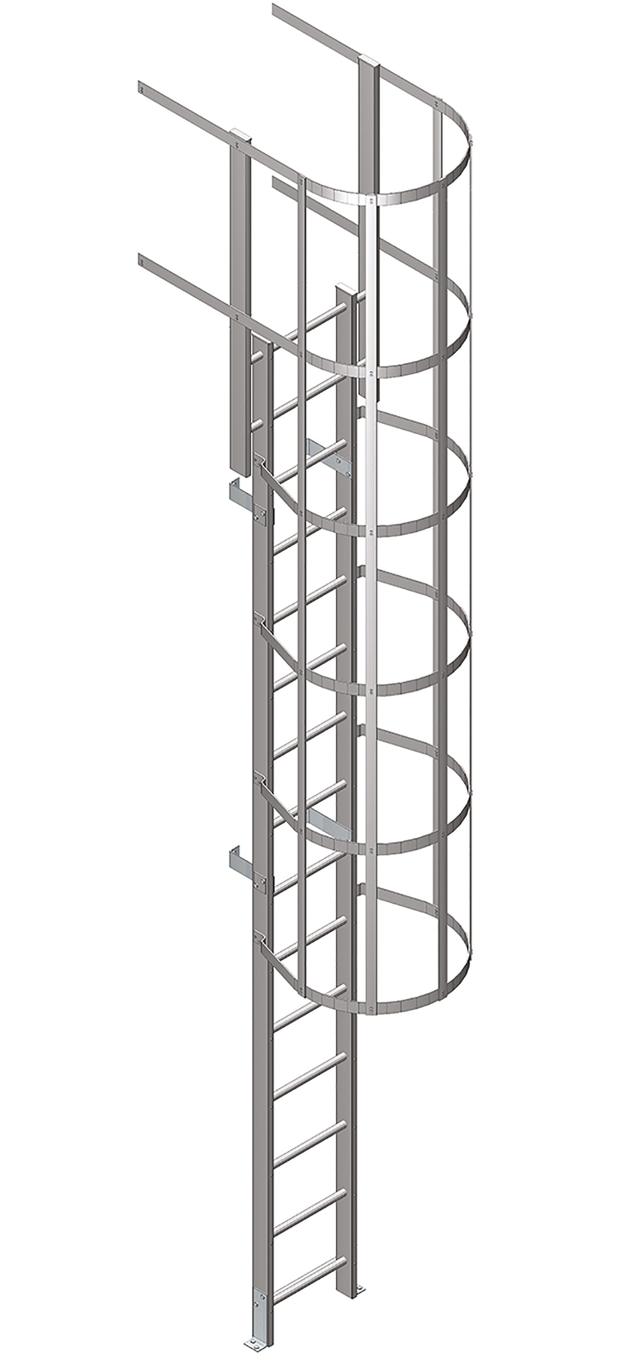 FRP-ACS FIXED LADDER Fiberglass safety stair By M.M.