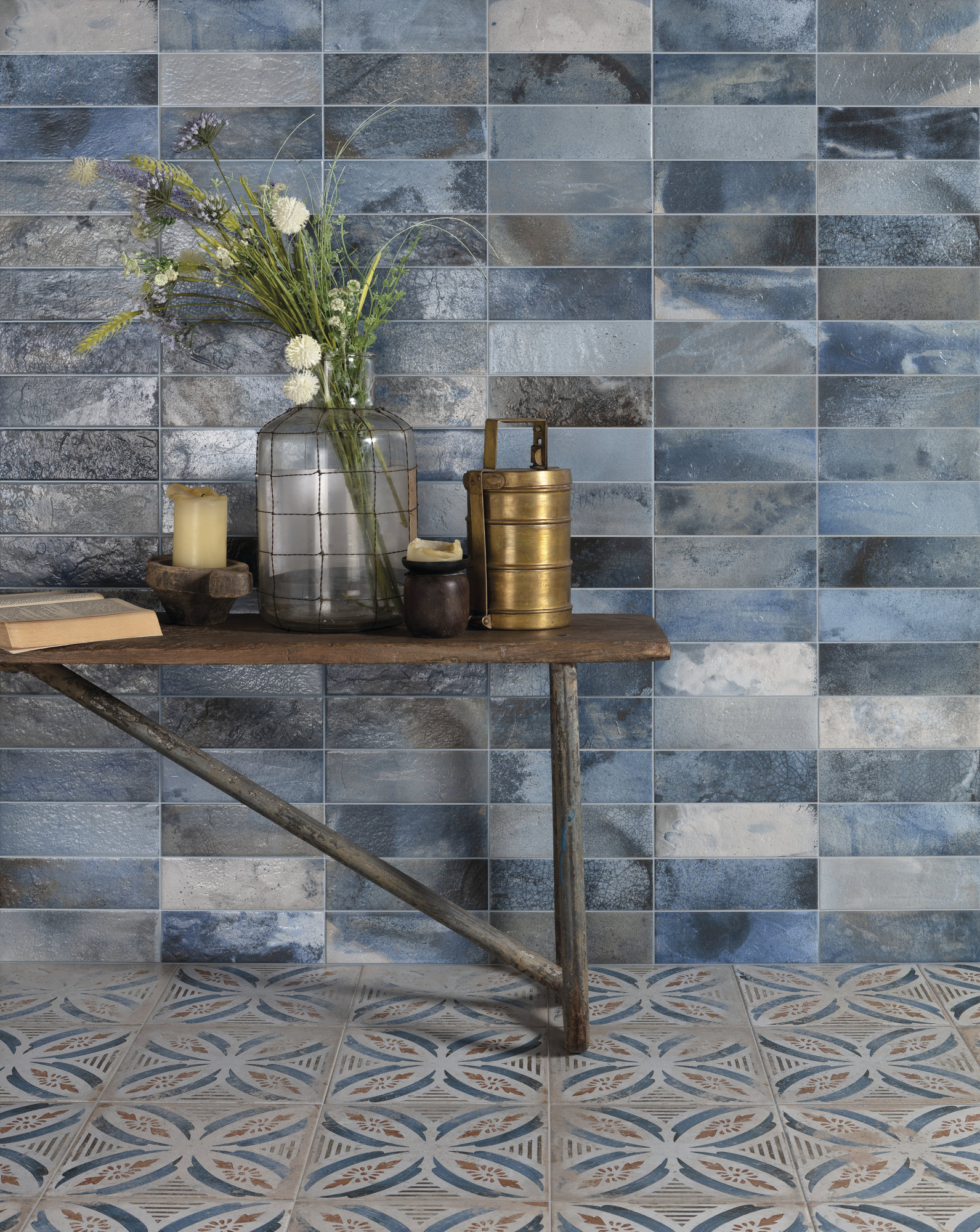 Indoor ceramic wall tiles FS RAKU By PERONDA design Francisco Segarra