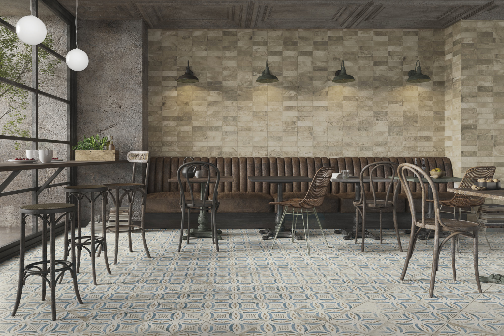 Indoor ceramic wall tiles FS RAKU By PERONDA design Francisco Segarra