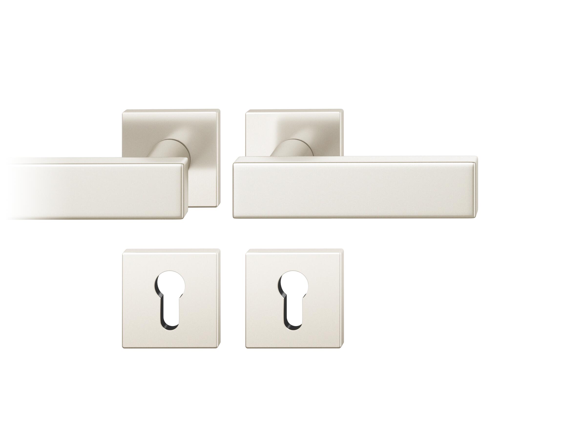 FSB 12 1003 Anodized aluminium door handle on rose By FSB