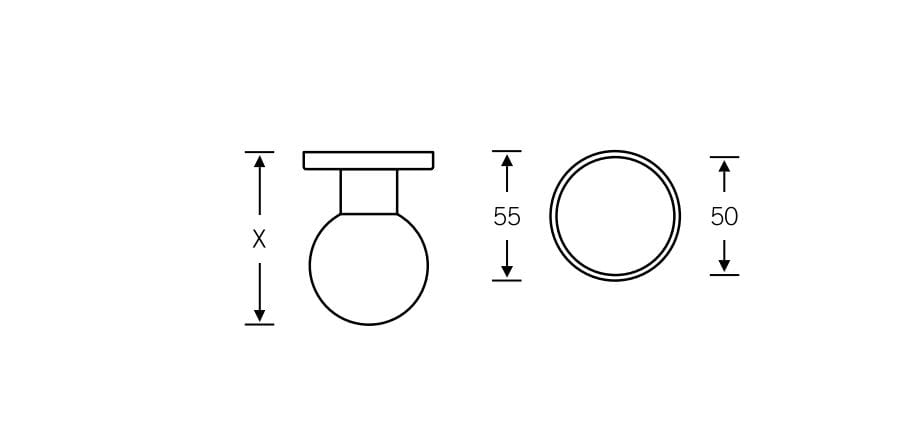 FSB 23 0802 Door knob By FSB