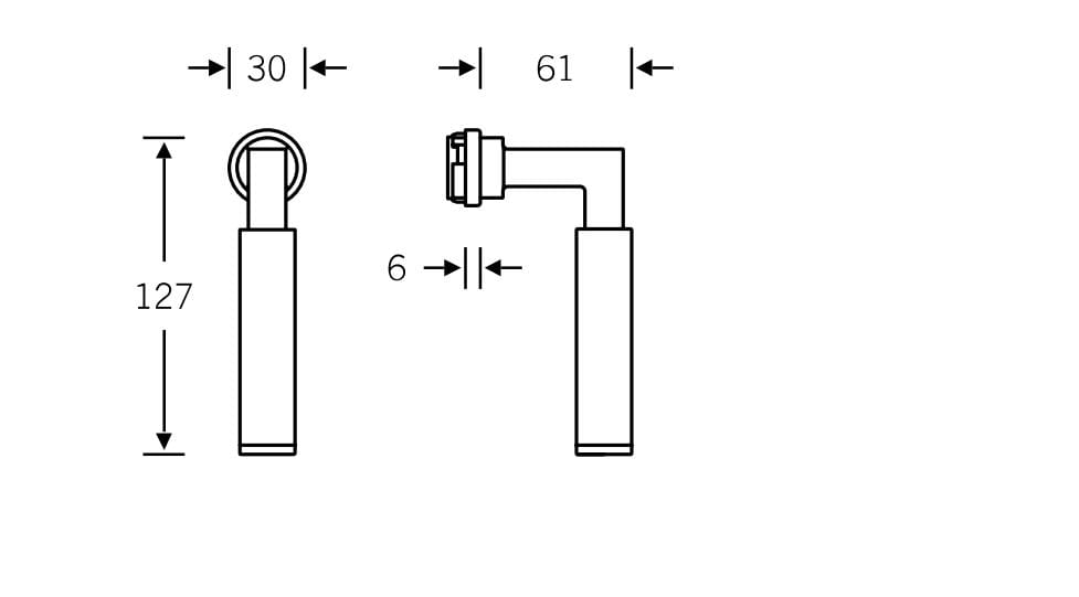 FSB 34 1102 7 Maniglia per finestre By FSB