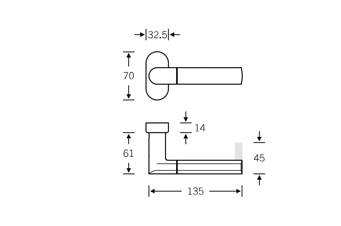 FSB 09 1088 Door handle By FSB