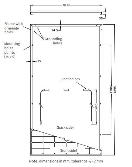 ZEBRA PRO ALL BLACK Photovoltaic module By FuturaSun