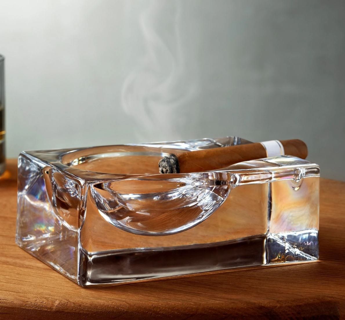 FUMO Crystal ashtray By NUDE