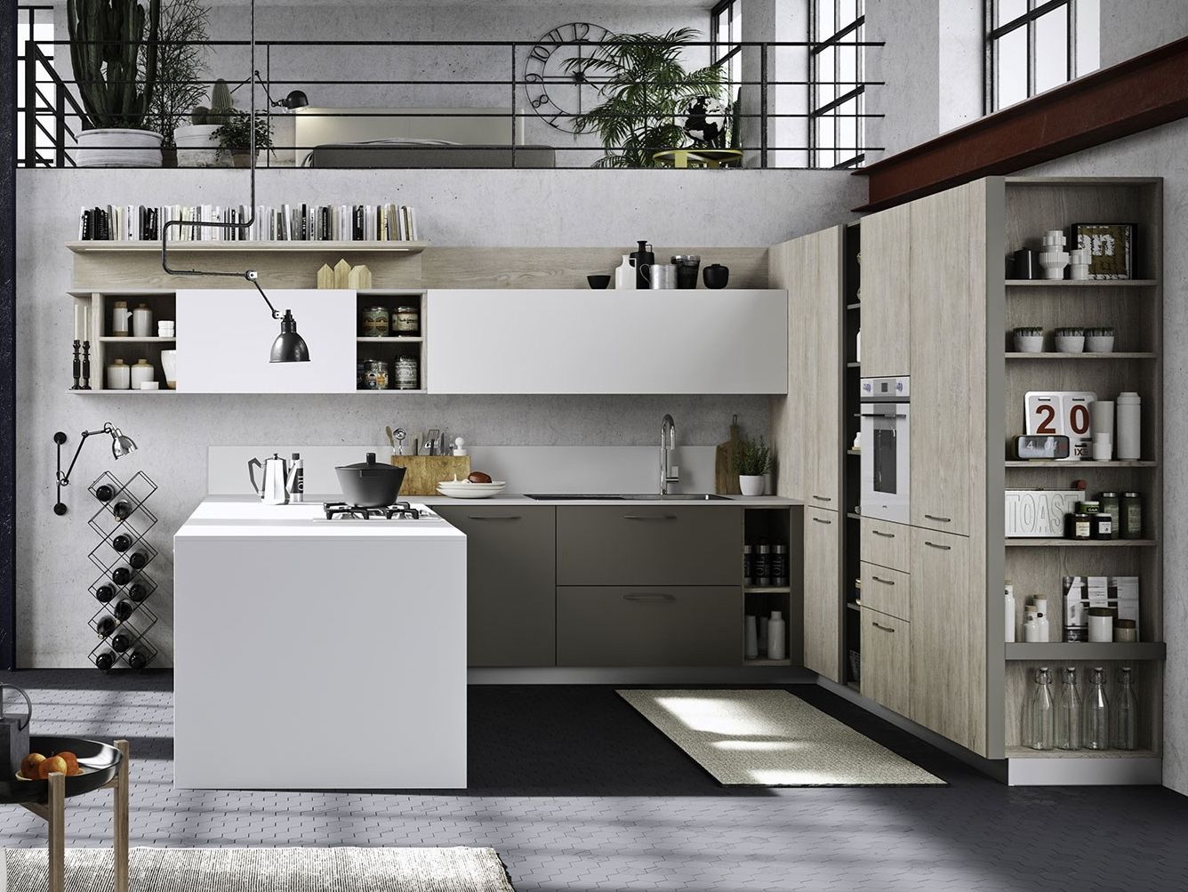 FUN | Cucina laccata By Snaidero