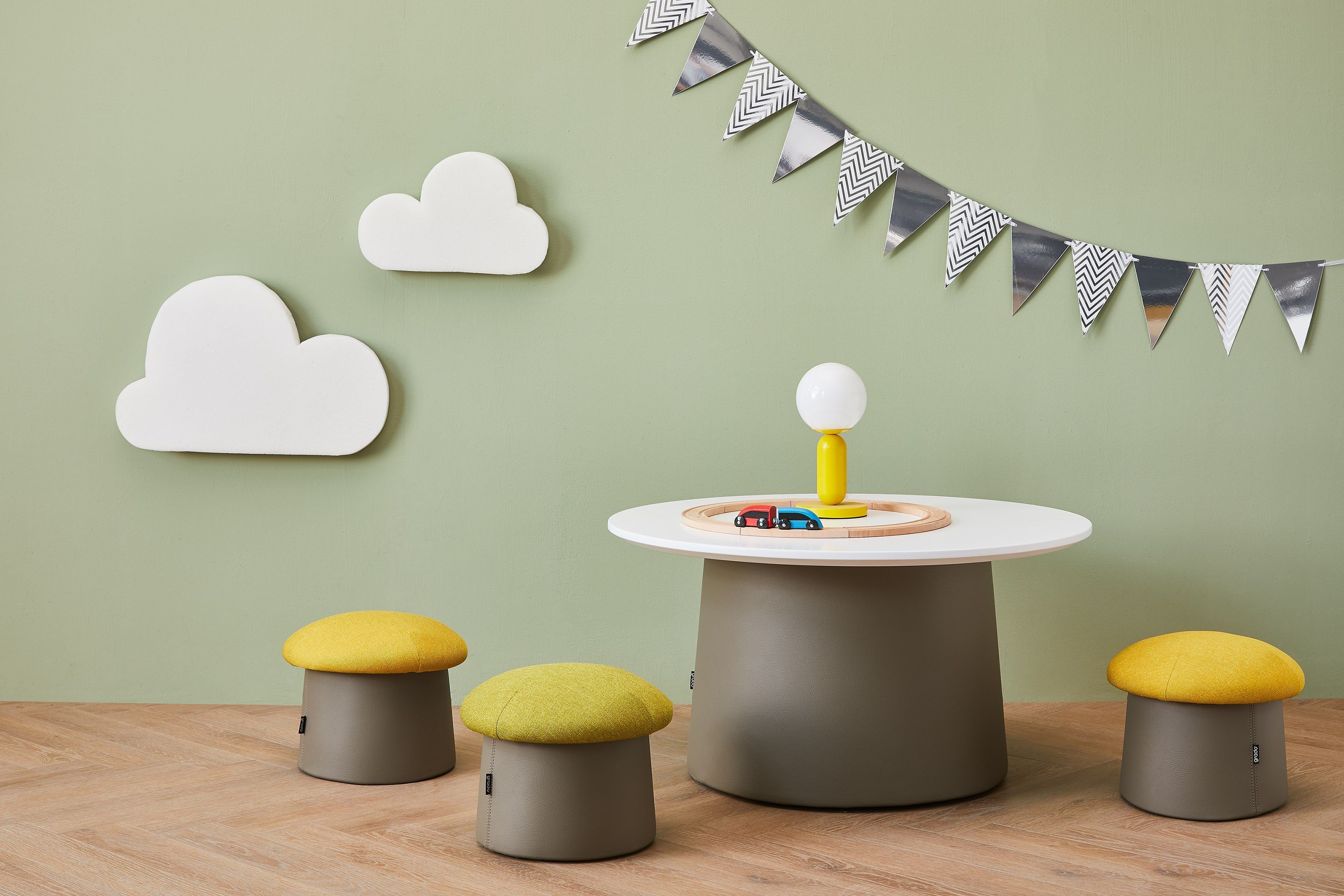 FUNGO KID | Kids pouf Upholstered Kids pouf By grado design