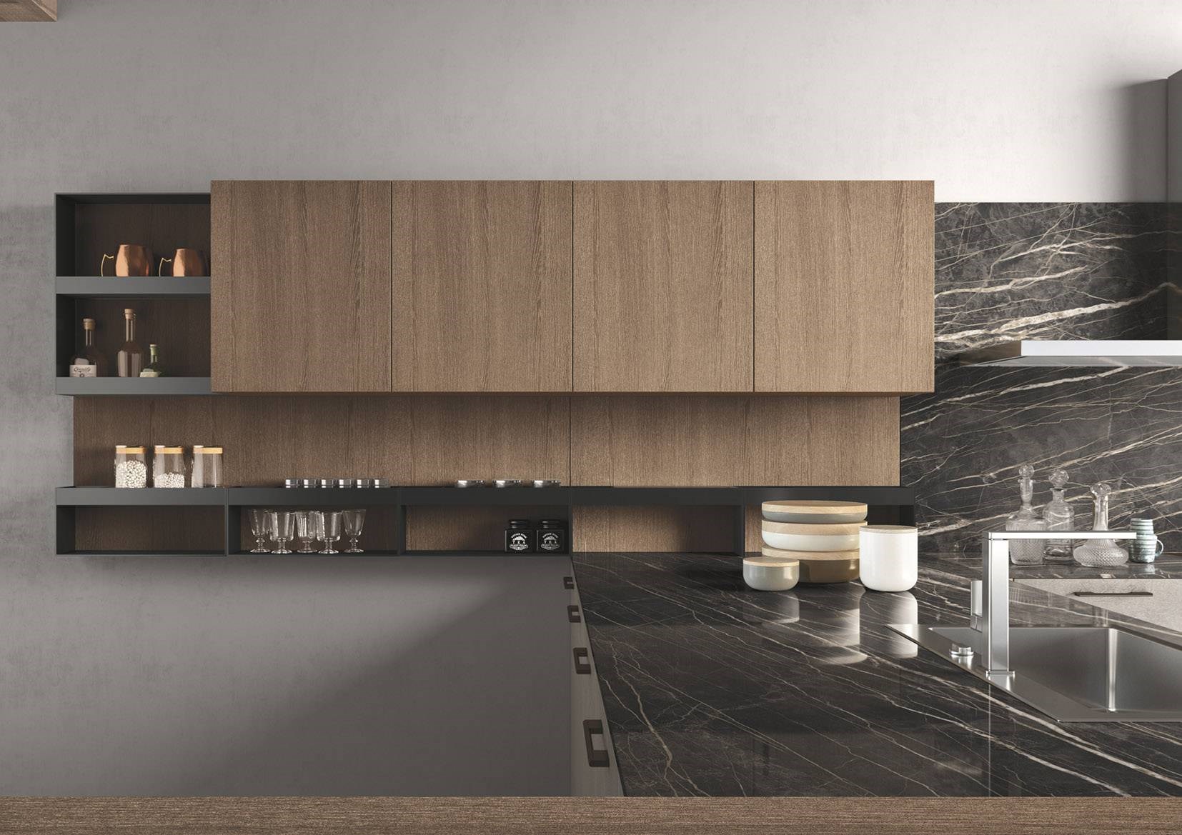 FURNISHING - I NATURALI Ceramic kitchen worktop By Laminam