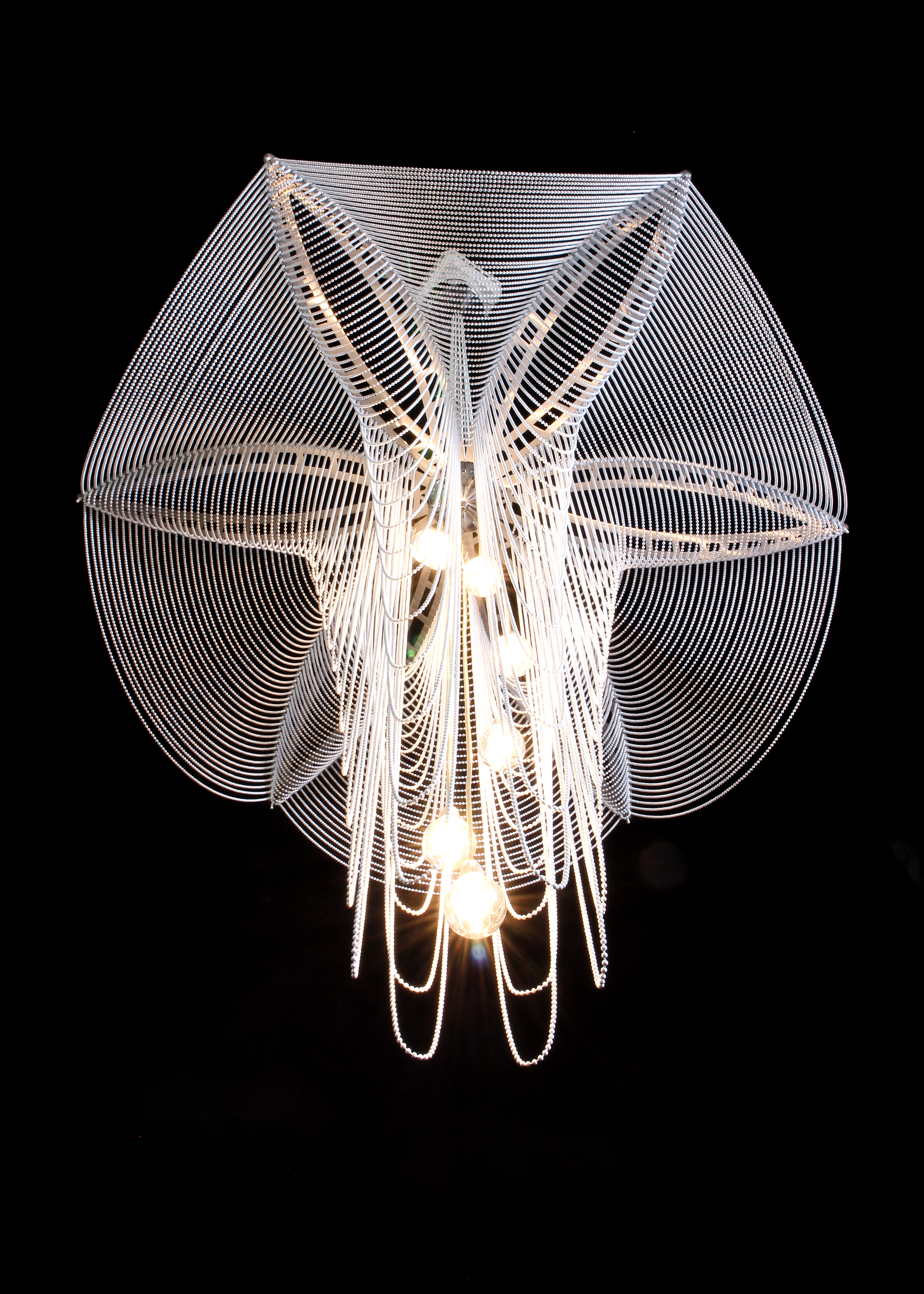 Pendant lamp FUSCHIA By Willowlamp design Adam Hoets