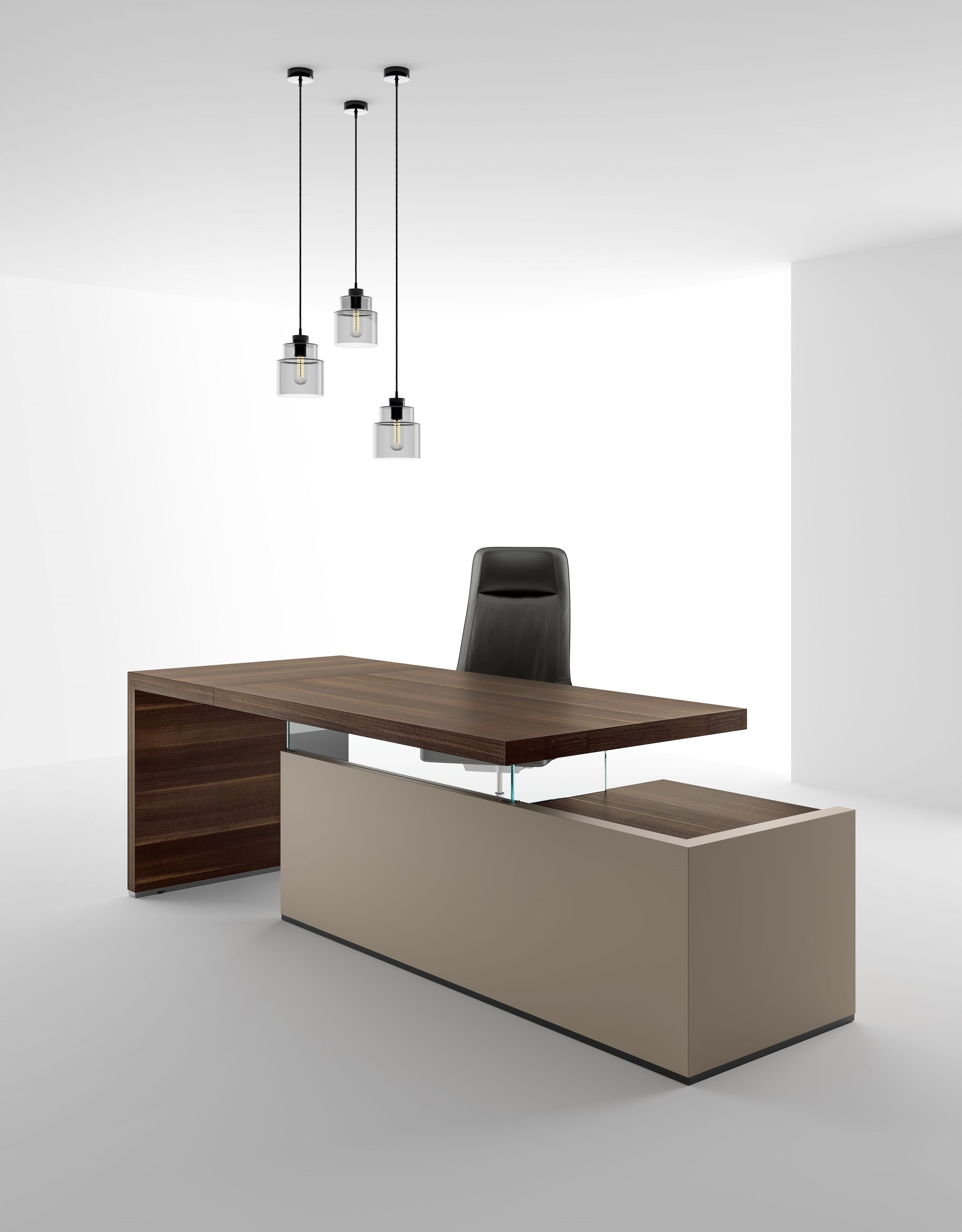 FUSION office desk By About Office design Roberto Giacomucci