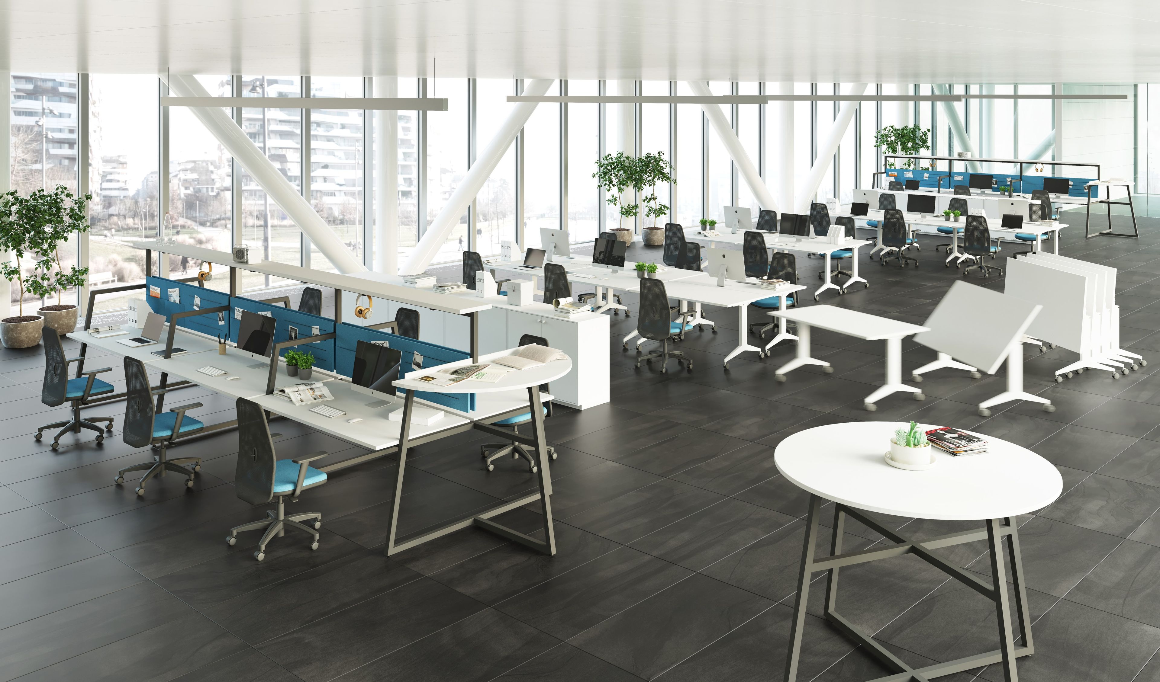 FUSION | Office workstation Fusion Collection By CUF Milano design John ...