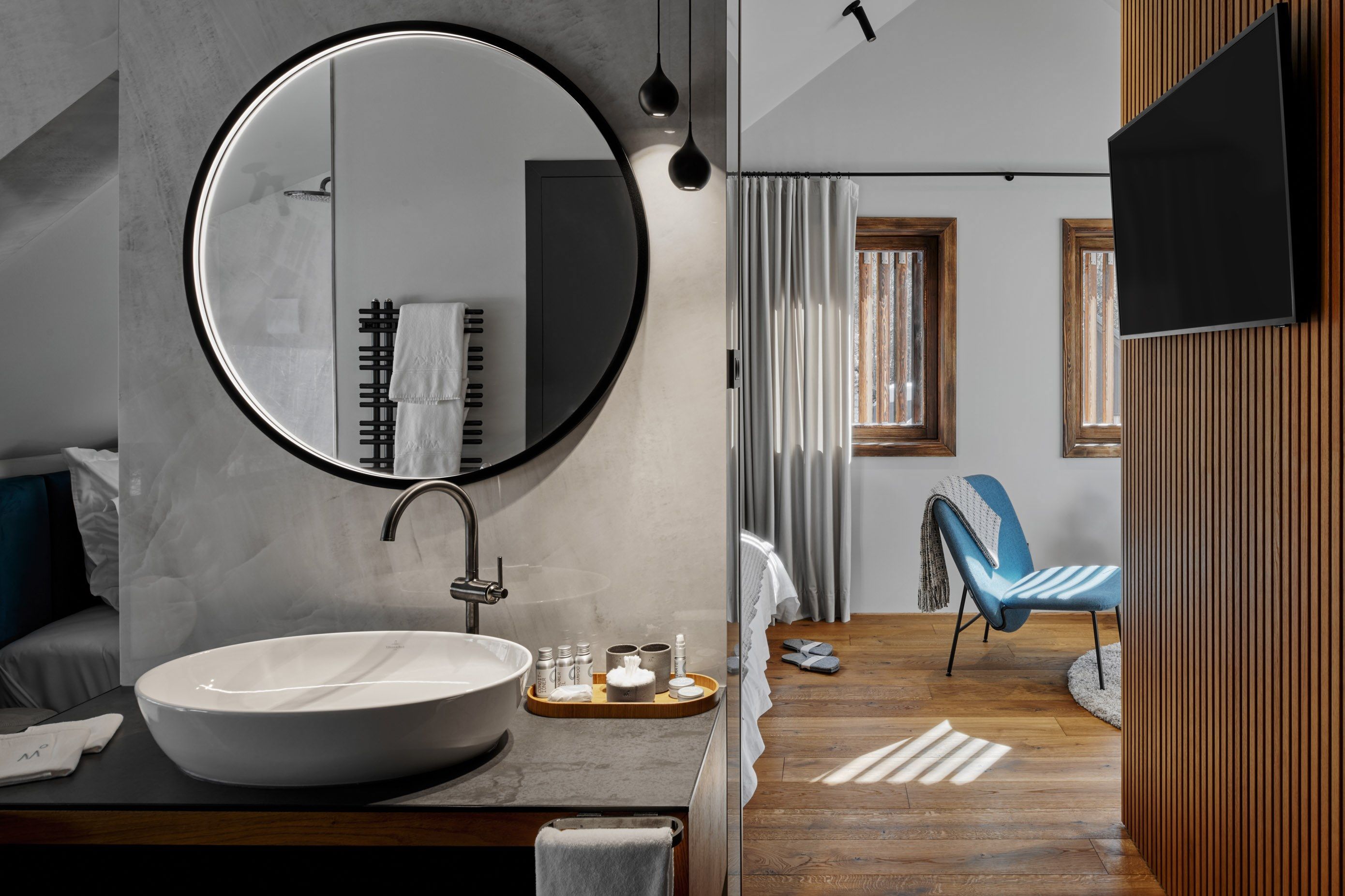 FUTON W | Miroir rond Collection Futon By Intra lighting design Lorenzo ...