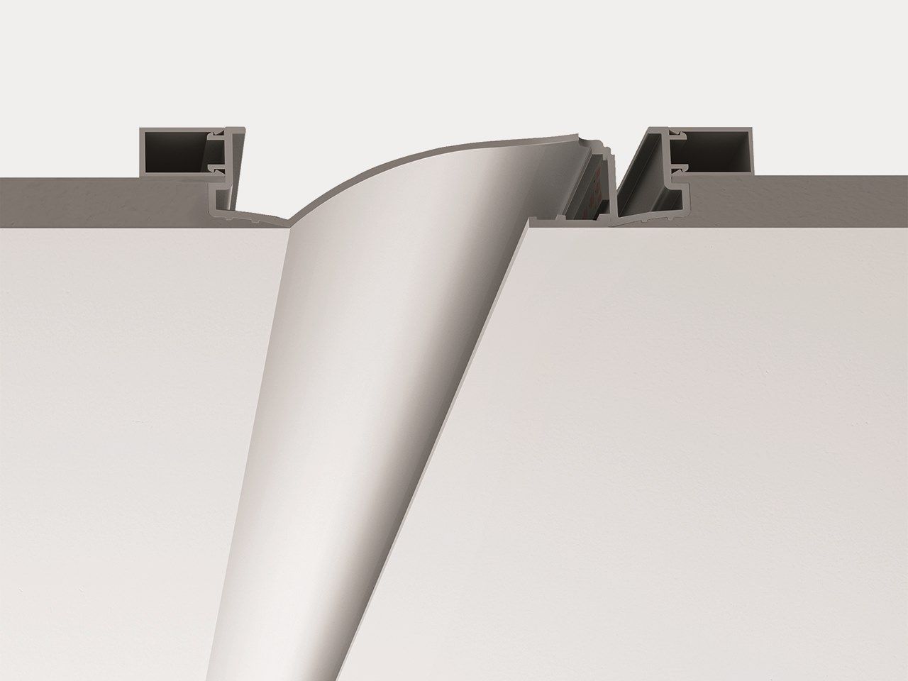 Anodized aluminium linear lighting profile FYLO+ SURFACE_4 By Linea ...