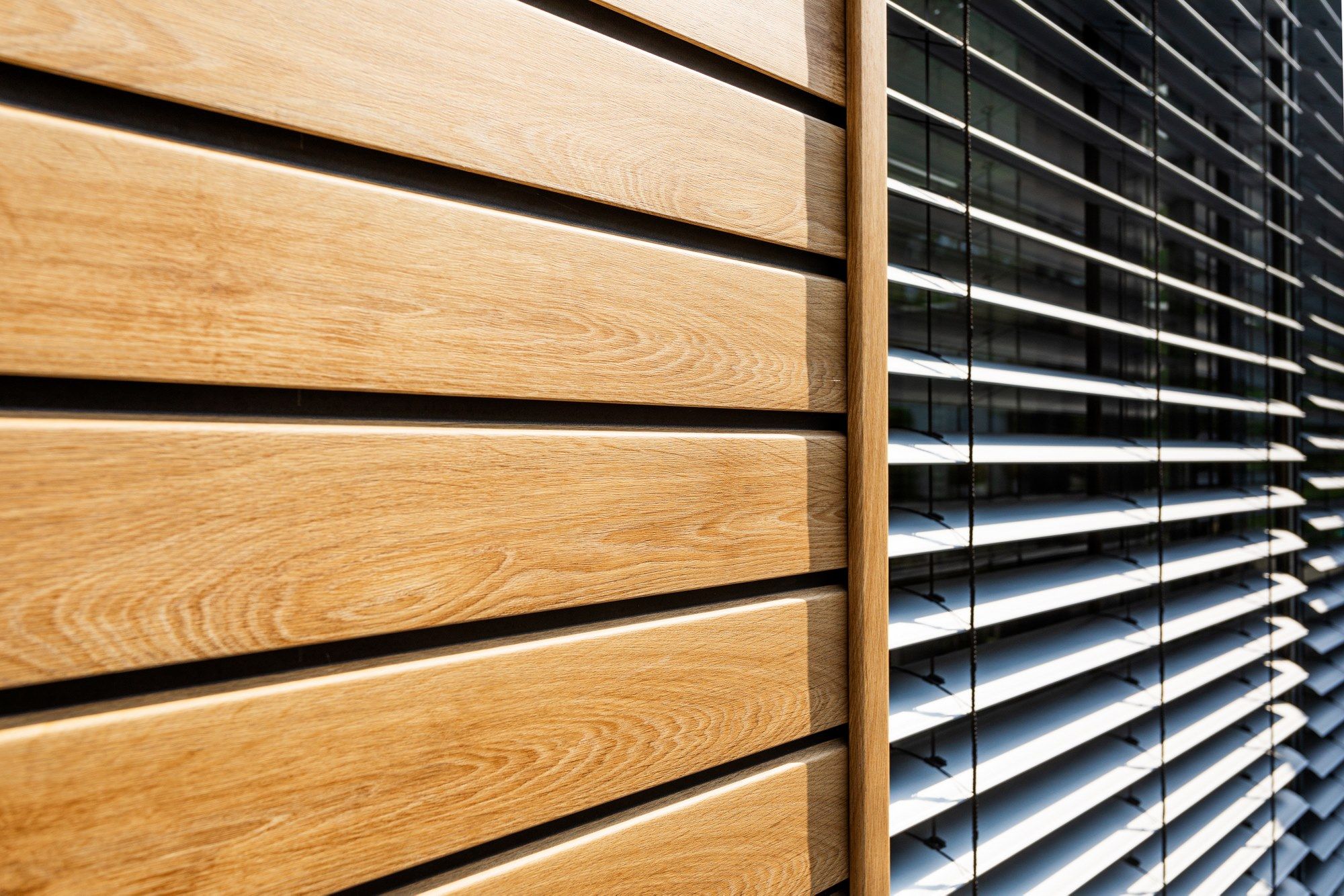 Façade profiles Recycled plastic Panel for facade By INPEK