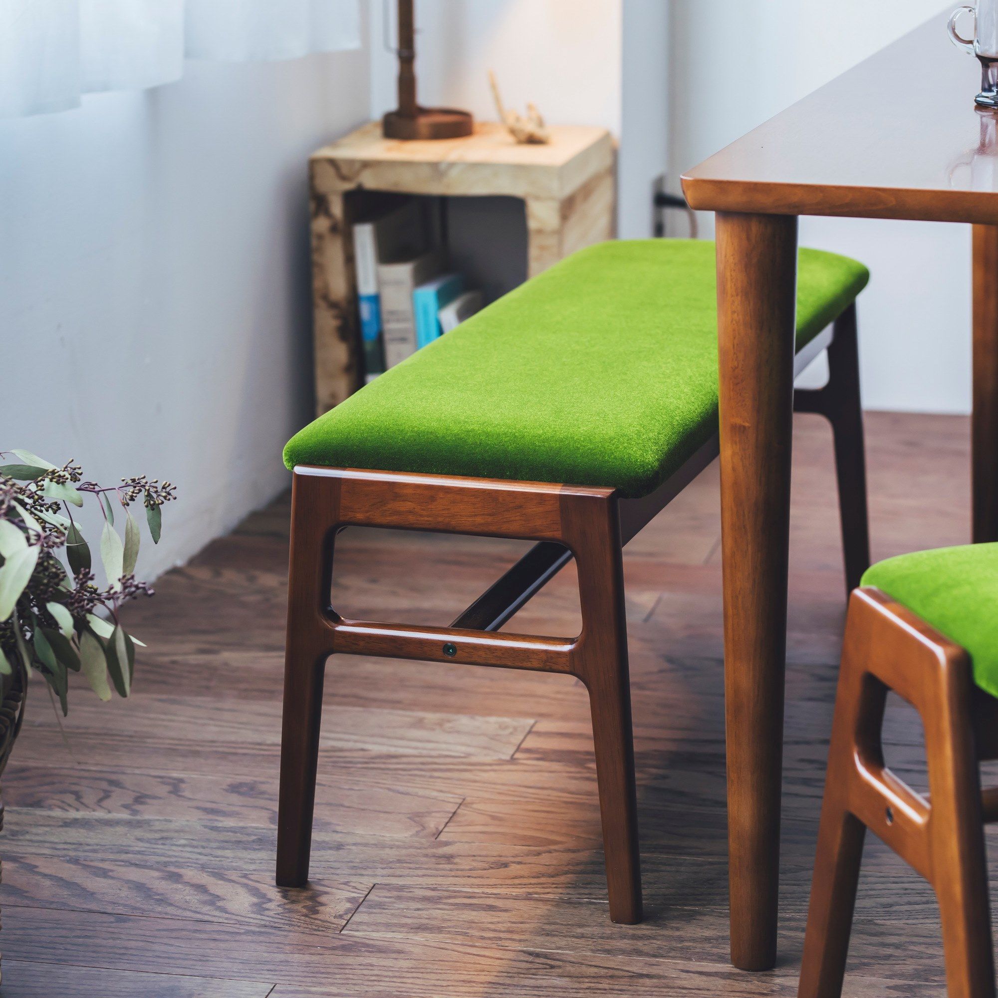 Fabric bench Upholstered fabric bench By KARIMOKU