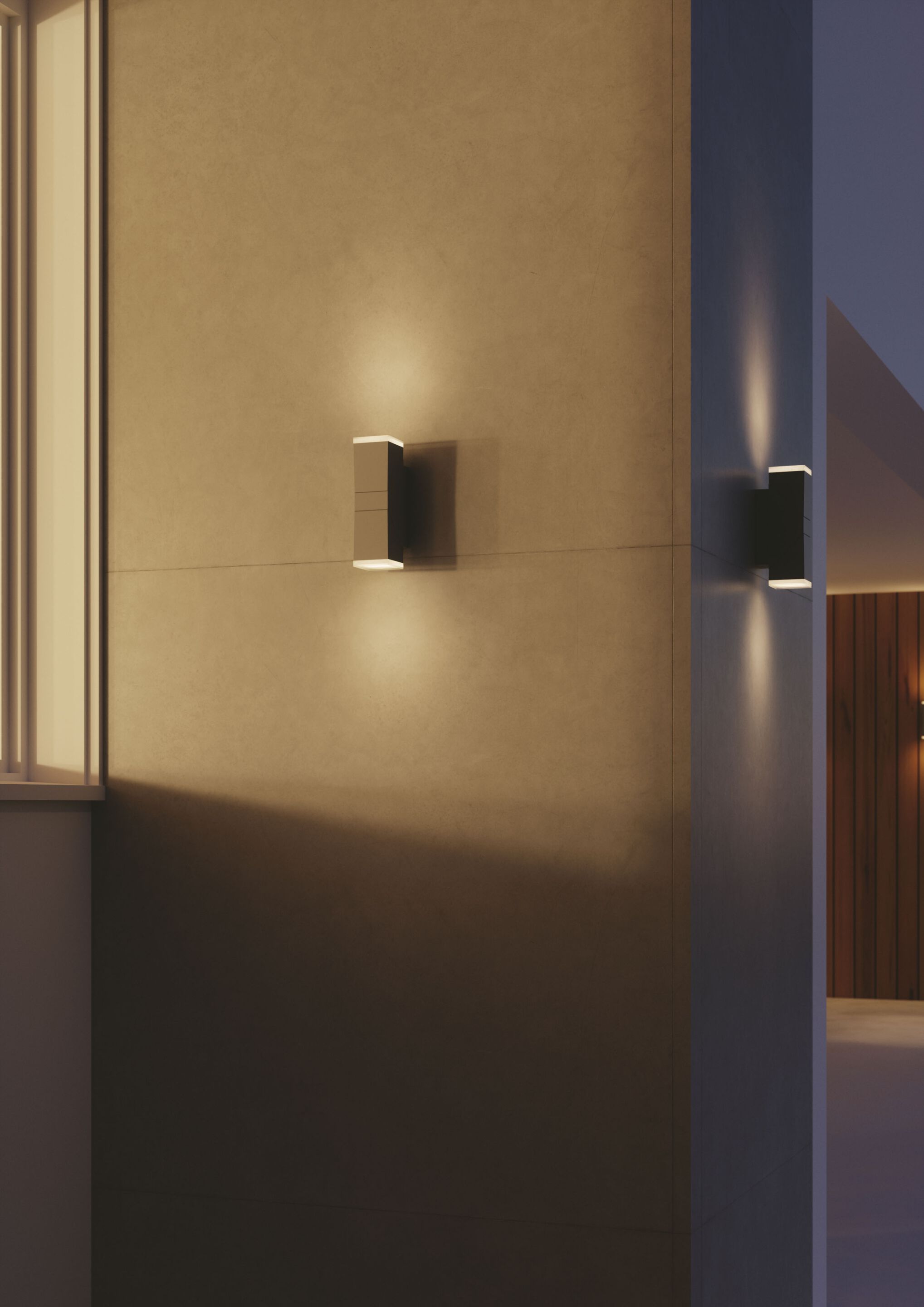 COMPASS Outdoor wall lamp By Fan Europe Lighting
