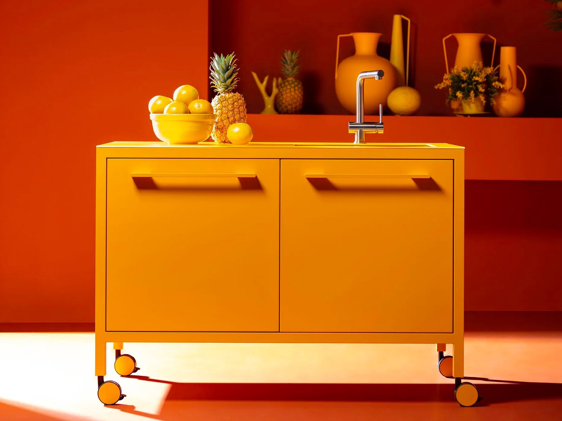 FRAME KITCHEN TONE-ON-TONE Cucina By Fantin