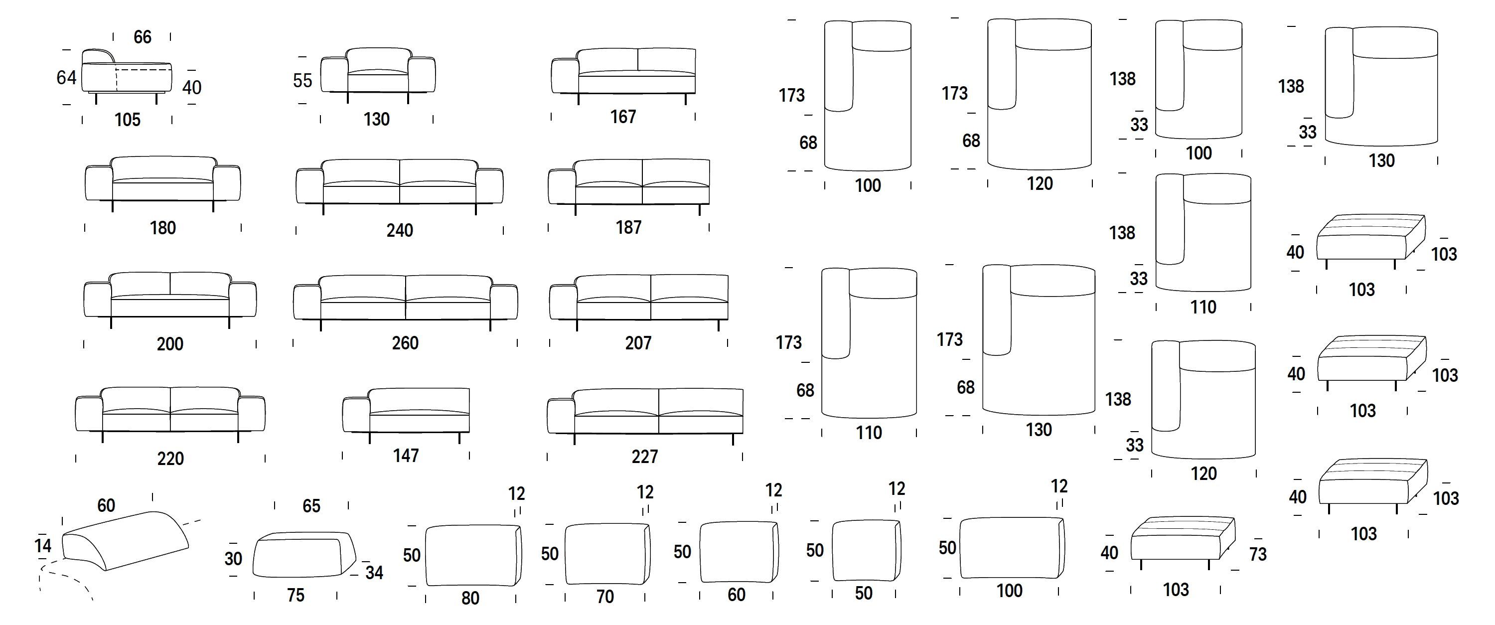LIMITLESS Sofa By Felis