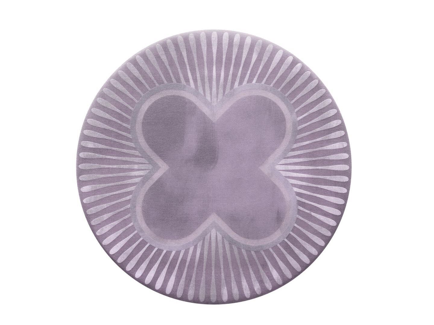 FINGERS CROSSED PURPLE Rug By Feyyn