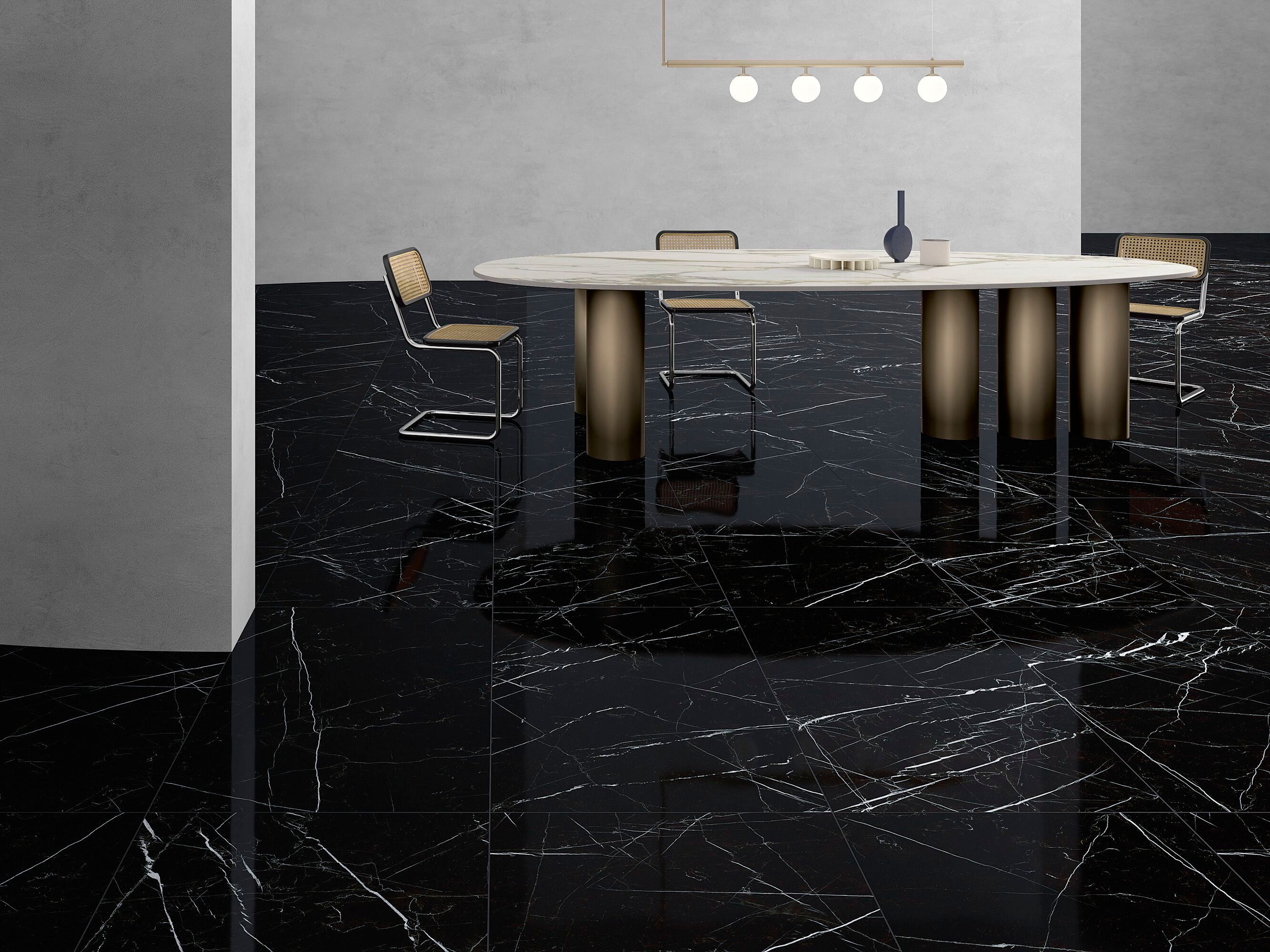 MARBLE LAB - DARK MARQUINA Rivestimento By Fiandre Architectural Surfaces