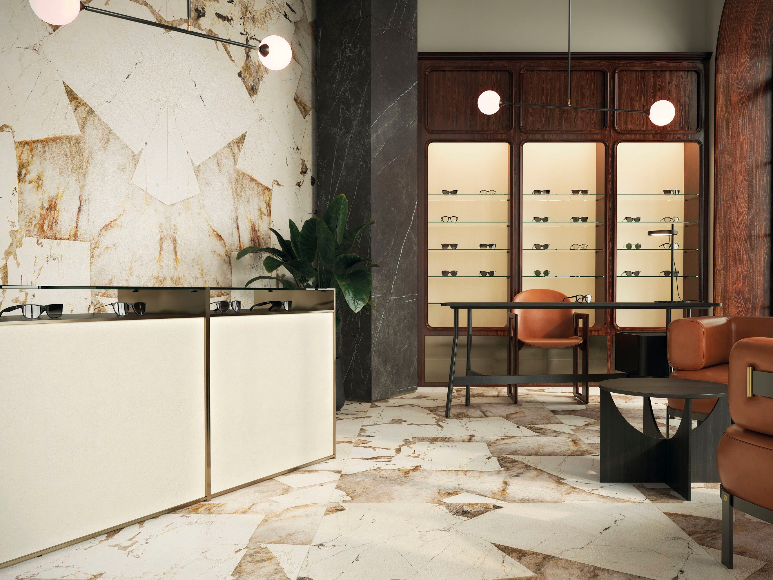 MARBLE LAB - PATAGONIA Porcelain stoneware wall/floor tiles with marble ...