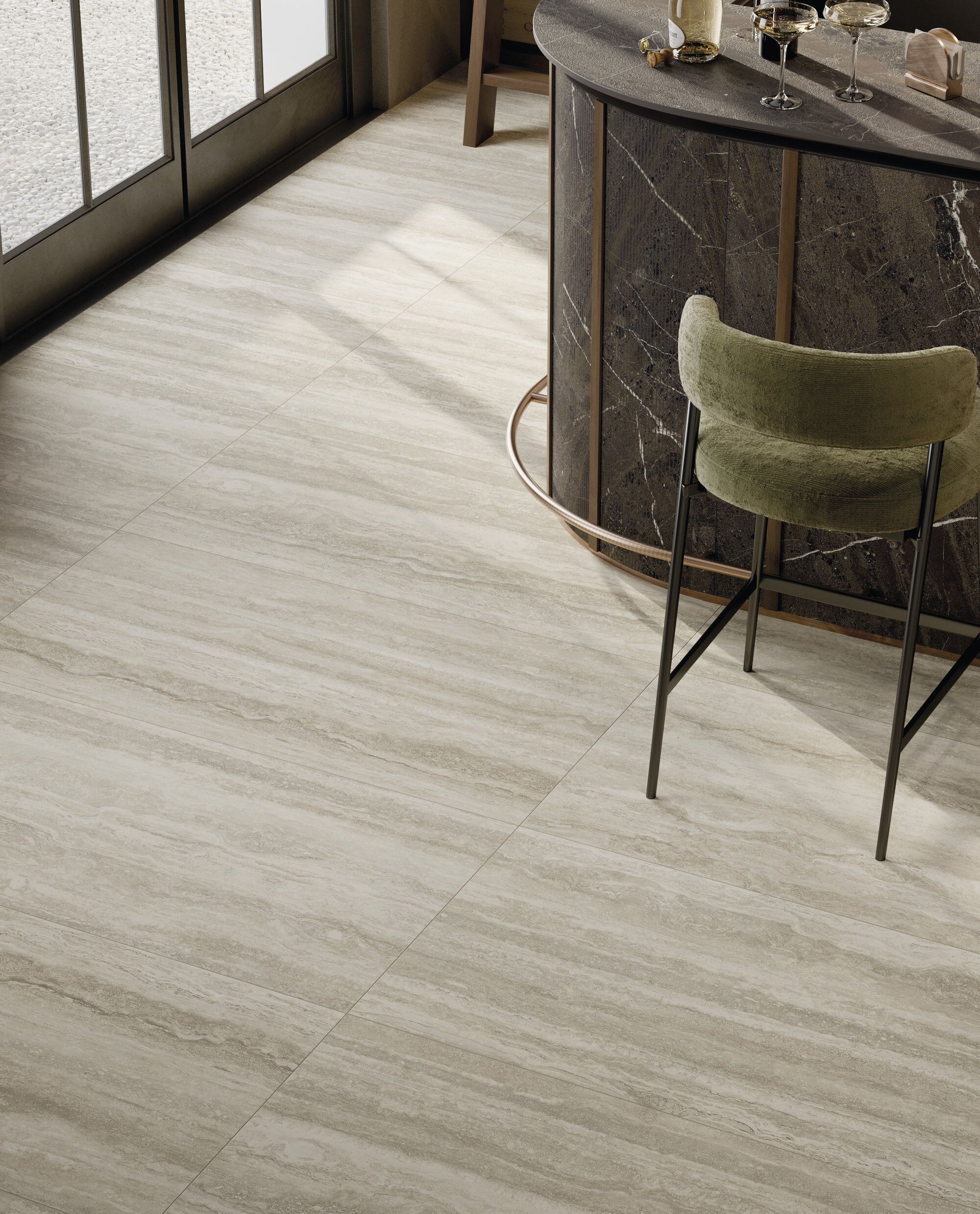 MARBLE LAB - TRAVERTINO Wall tiles By Fiandre